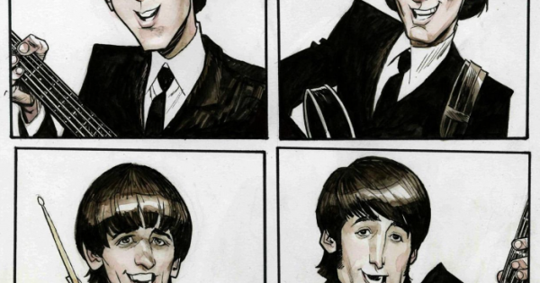 THE BEATLES AS COMIC AND CARTOON CHARACTERS (2020): The greatest story ...