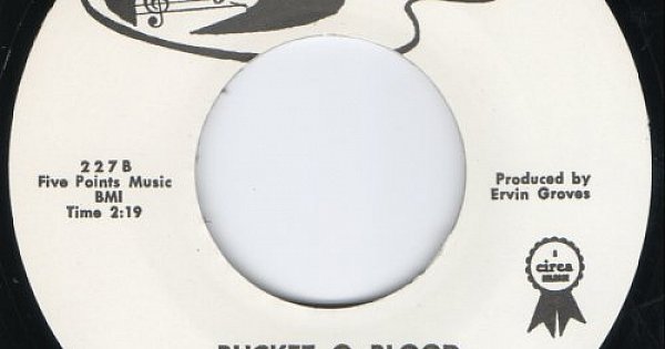 Big Boy Groves: Bucket o Blood (1962) | Elsewhere by Graham Reid